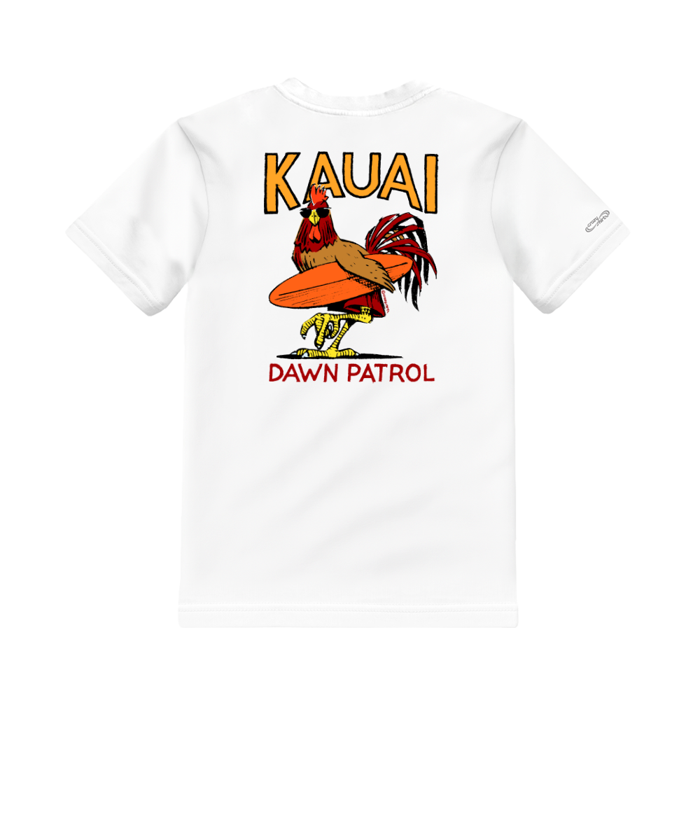 Poultry Patrol - White Short Sleeve Crewneck T-Shirt
