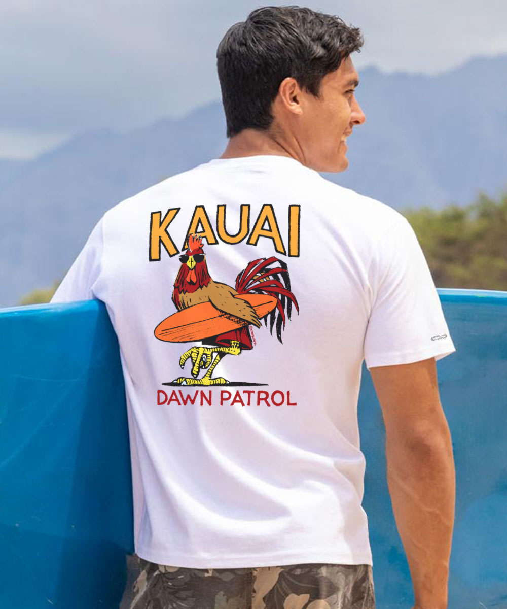 Poultry Patrol T-Shirt | Men's White Short-Sleeve Crewneck